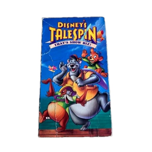 Disney | Media | Disney Talespin Thats Show Biz Vhs | Poshmark